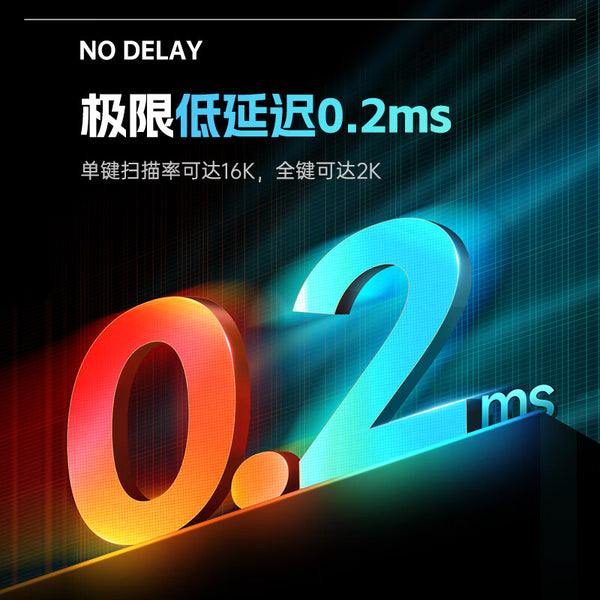 MCHOSE ZERO75 Magnetic Axis Customized Mechanical Keyboard Wired Single-Mode Valorant Dedicated ...