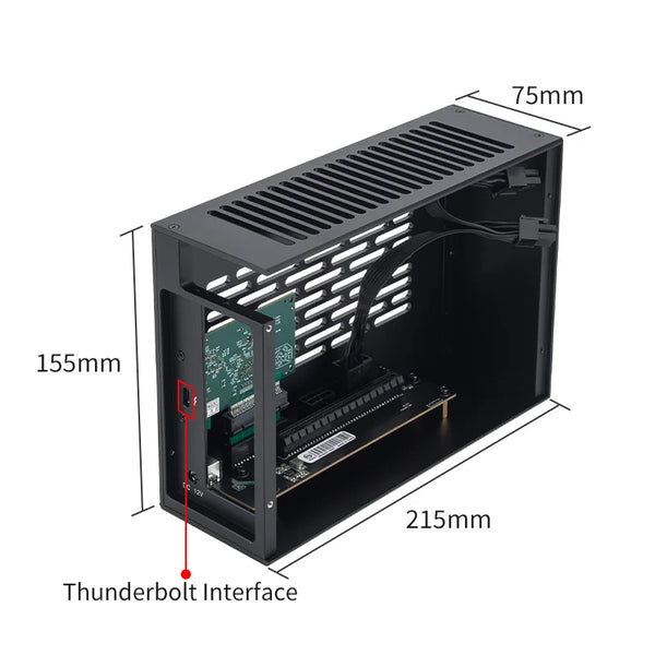 mini egpu thunderbolt 3/ 4 box External Graphics Card Support notebo ...