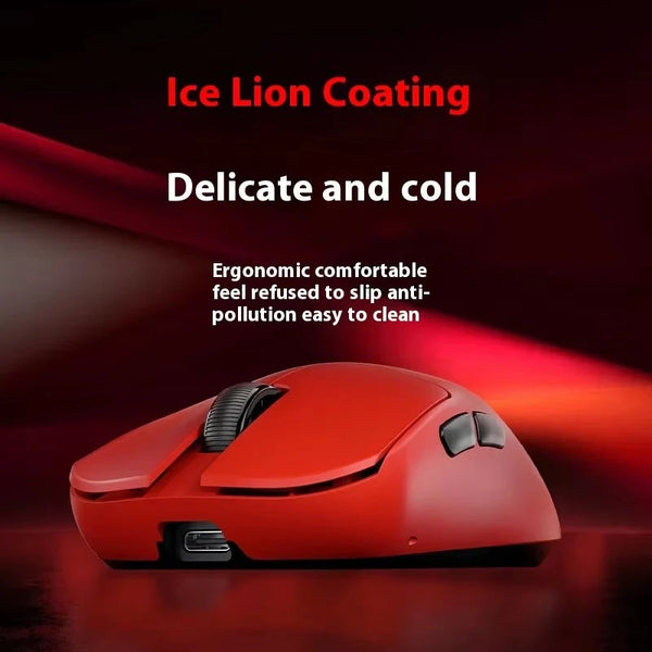 Madlions Mad G Max Wireless Mouse 8k Paw3395 43g Hole Free Ultra Ligh ...