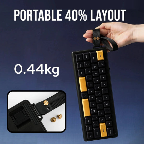 EPOMAKER TH40 Mechanical Keyboard VIA Ultra-Compact 40% Layout Hot ...