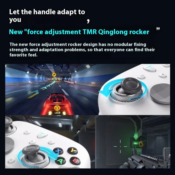 ThundeRobot G80 Raicuter Wireless Gaming Controller Tri-Mode HD Voice ...