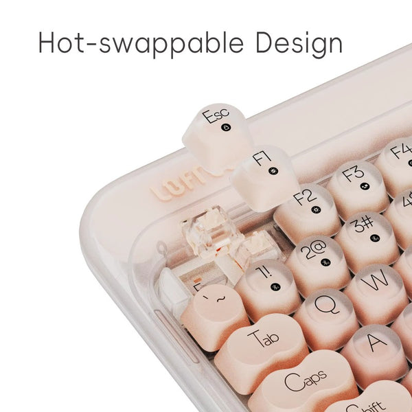 LOFREE DOT Foundation Mechanical Keyboard with 3 Types Connection for ...
