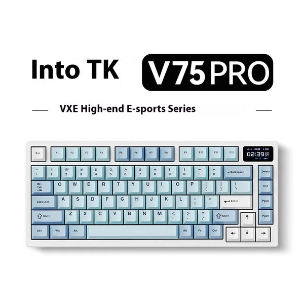 ATK VXE V75PRO Bluetooth three-mode mechanical keyboard hot-swappable ...