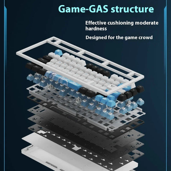 ATK VXE V75X/K Bluetooth three-mode full-key hot-swappable, RGB ...