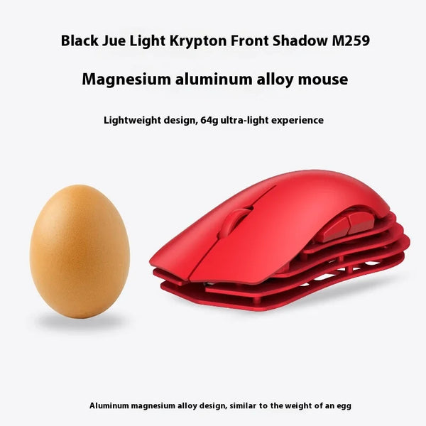 Ajazz M259 Magnesium Aluminum Alloy Mouse Bluetooth Wireless ...