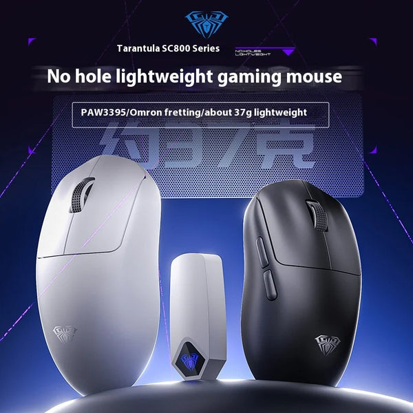 Aula Sc800 8k Paw3395 Gaming Wireless Mouse 26000dpi Light Weight E-Sp ...