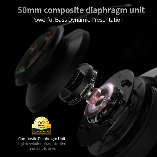 Edifier Gaming Headset HECATE G35 USB Gamer Headphone 7.1 Surround ...