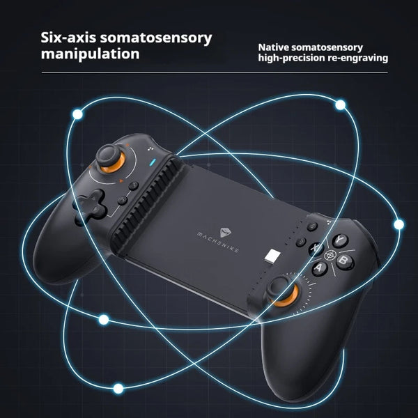 Machenike GP5 Dual-Mode Bluetooth Wired Controllers 6-Axis Somatosenso ...
