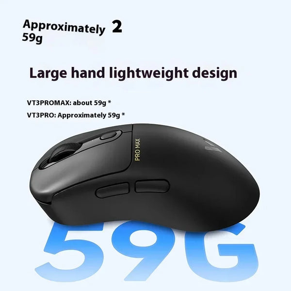 Rapoo Vt3pro Max Wireless Mouse 2-Mode Paw3950 Pwa3398 4k/8k Return ...