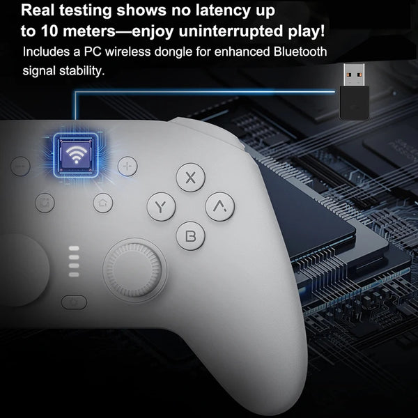 MOBAPAD N1S / N1 HD 2.4G Wireless Game Controller Hall Effect Joystick ...