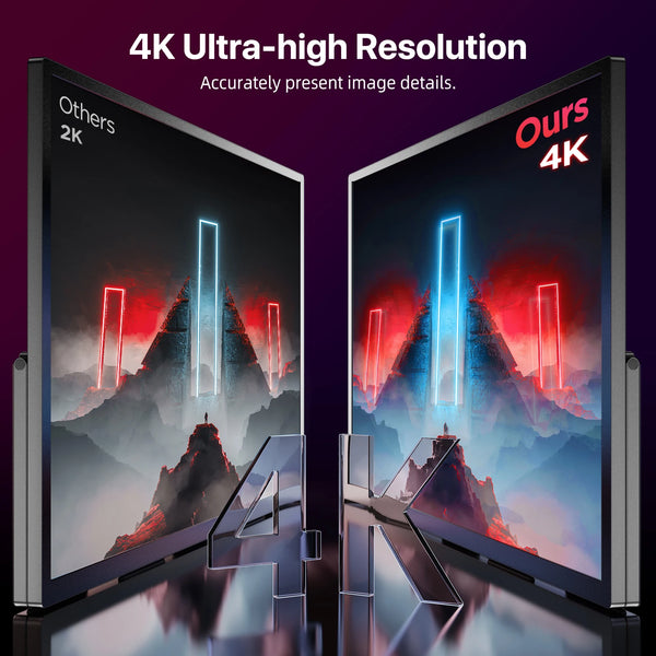 UPERFECT 18.4 Inch 4K UHD Portable Gaming Monitor HDR 3MS FreeSync IP ...