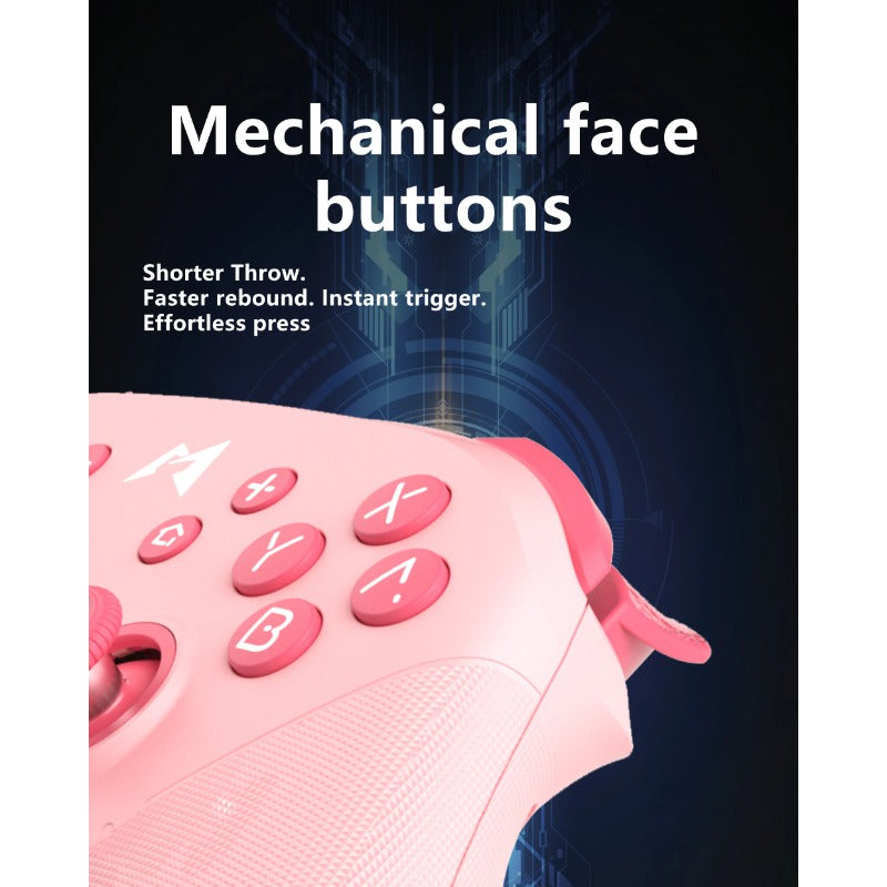 MOBAPAD CHITU HD Mechanical ALPS Joystick Bluetooth Game Controller For Nintendo Switch PC ...