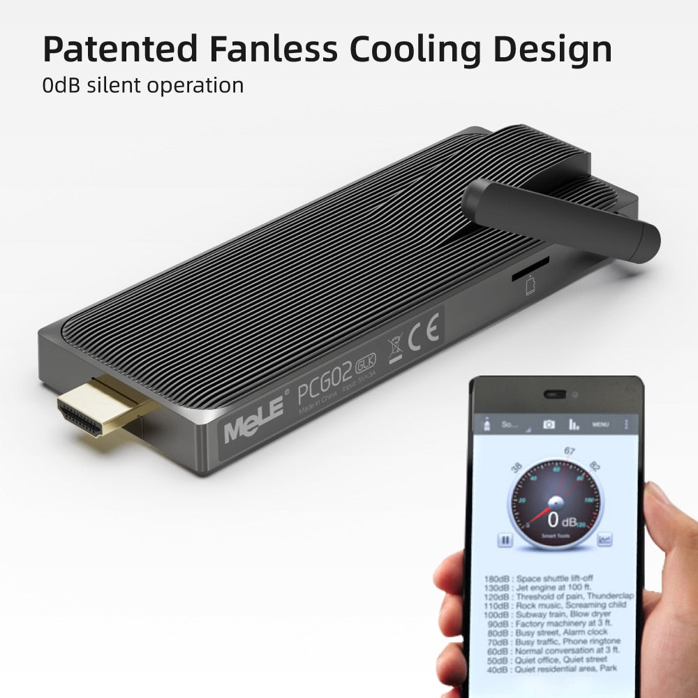 J4125 Mini PC Stick Intel Celeron Quad Core 8GB 128GB J4105 J3455 4K ...