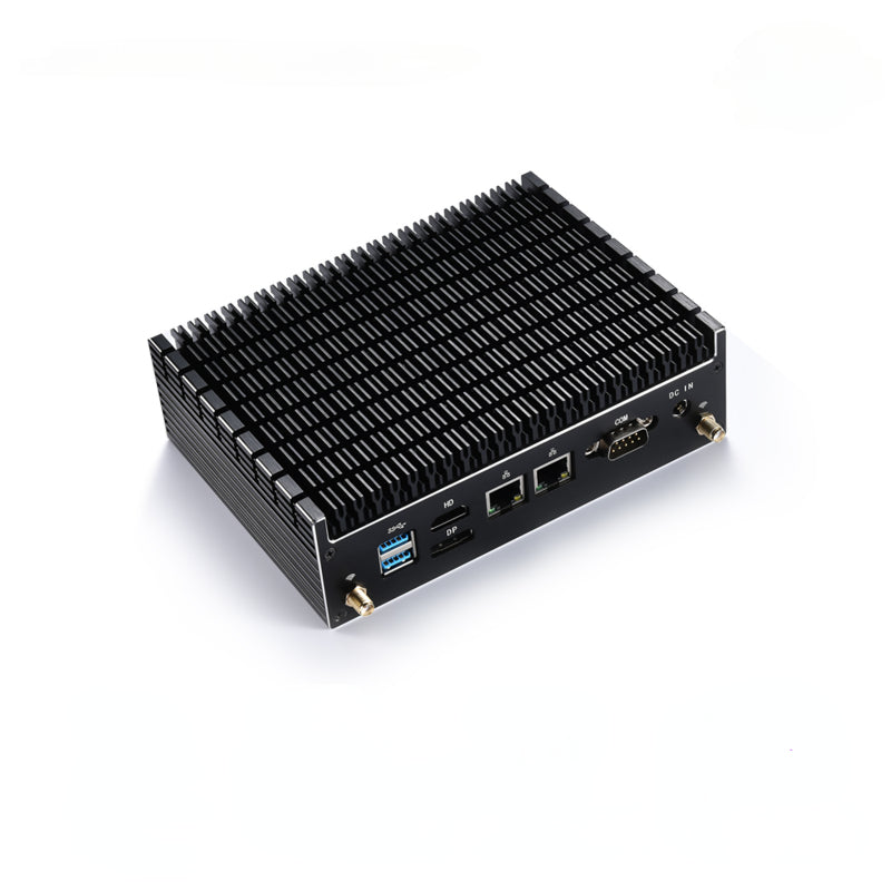 Mini PC Fanless Design Intel Core i5 i7 Dual Lan 4K Output Gaming ...